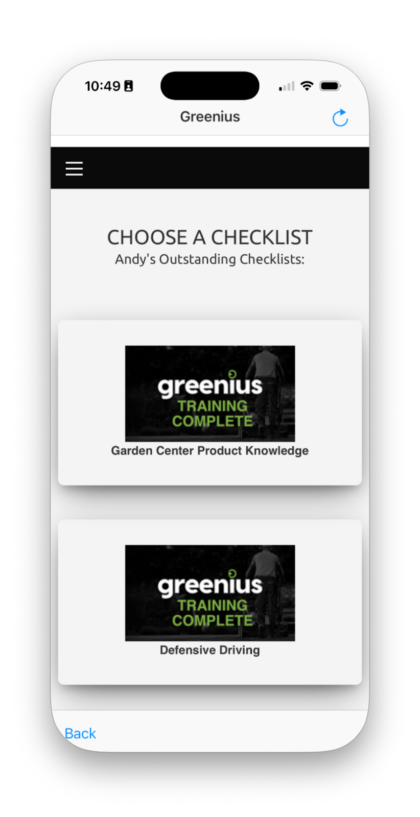 Conducting In-Field Checklists with the Greenius App – Greenius